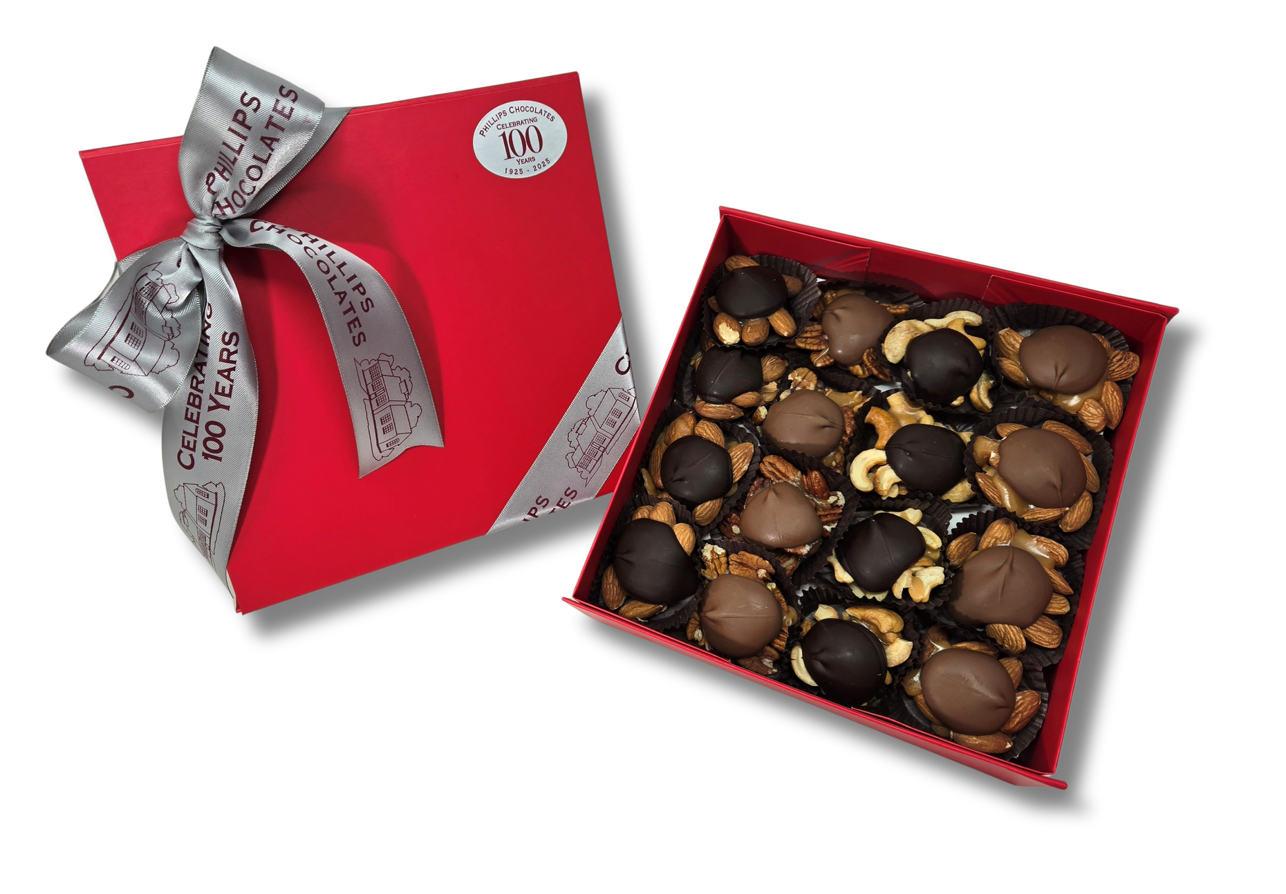 Chocolate Turtles | Caramel Turtles – Phillips Chocolates